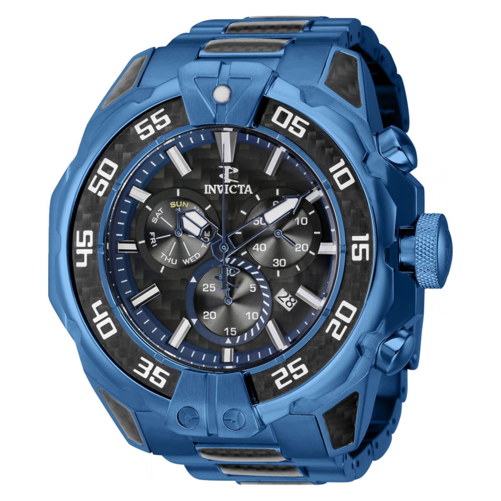 Compra RELOJ PARA HOMBRE INVICTA CARBON HAWK 37706 - AZUL | Invicta México
