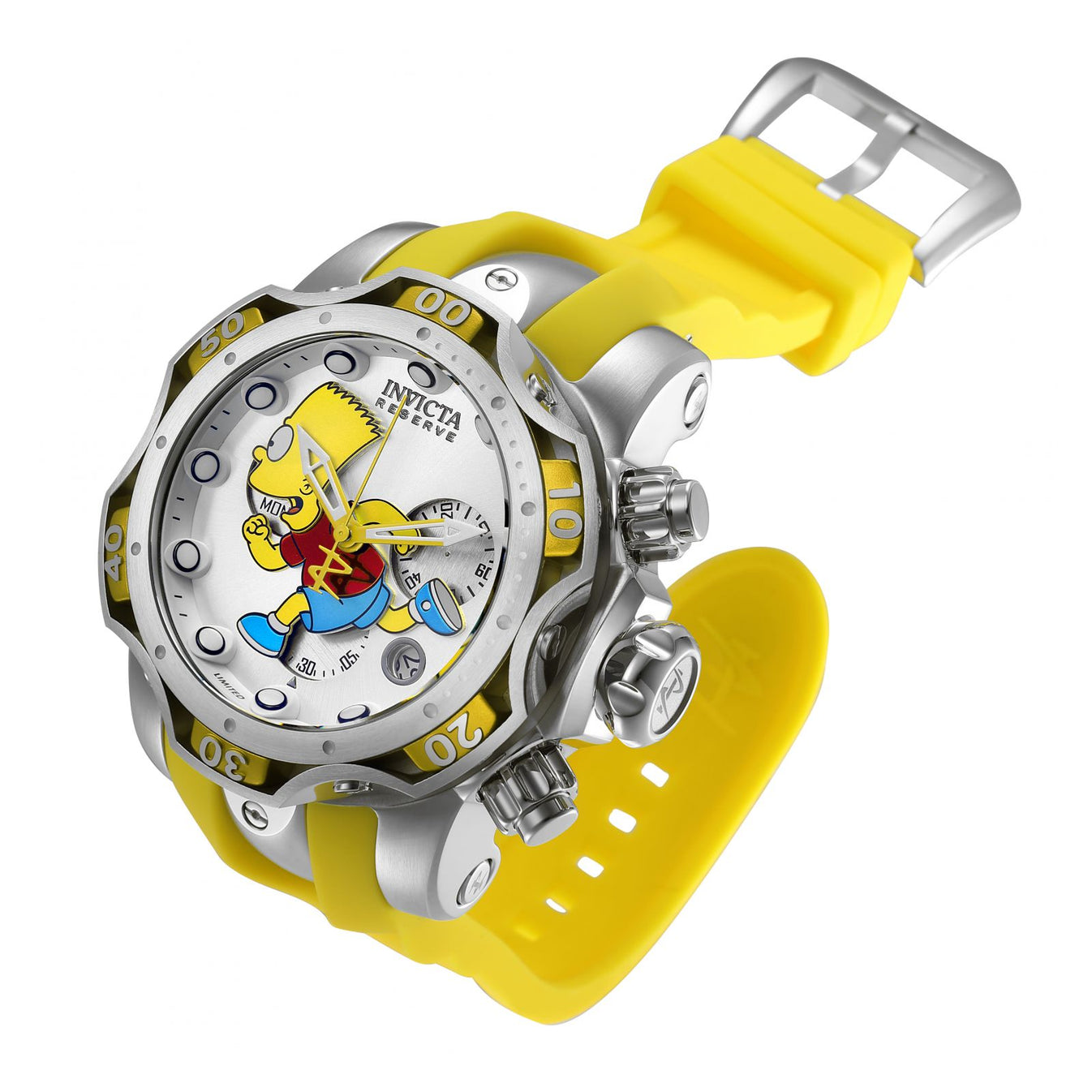 Compra RELOJ DEPORTIVO PARA HOMBRE INVICTA SIMPSONS 39018 - AMARILLO ...