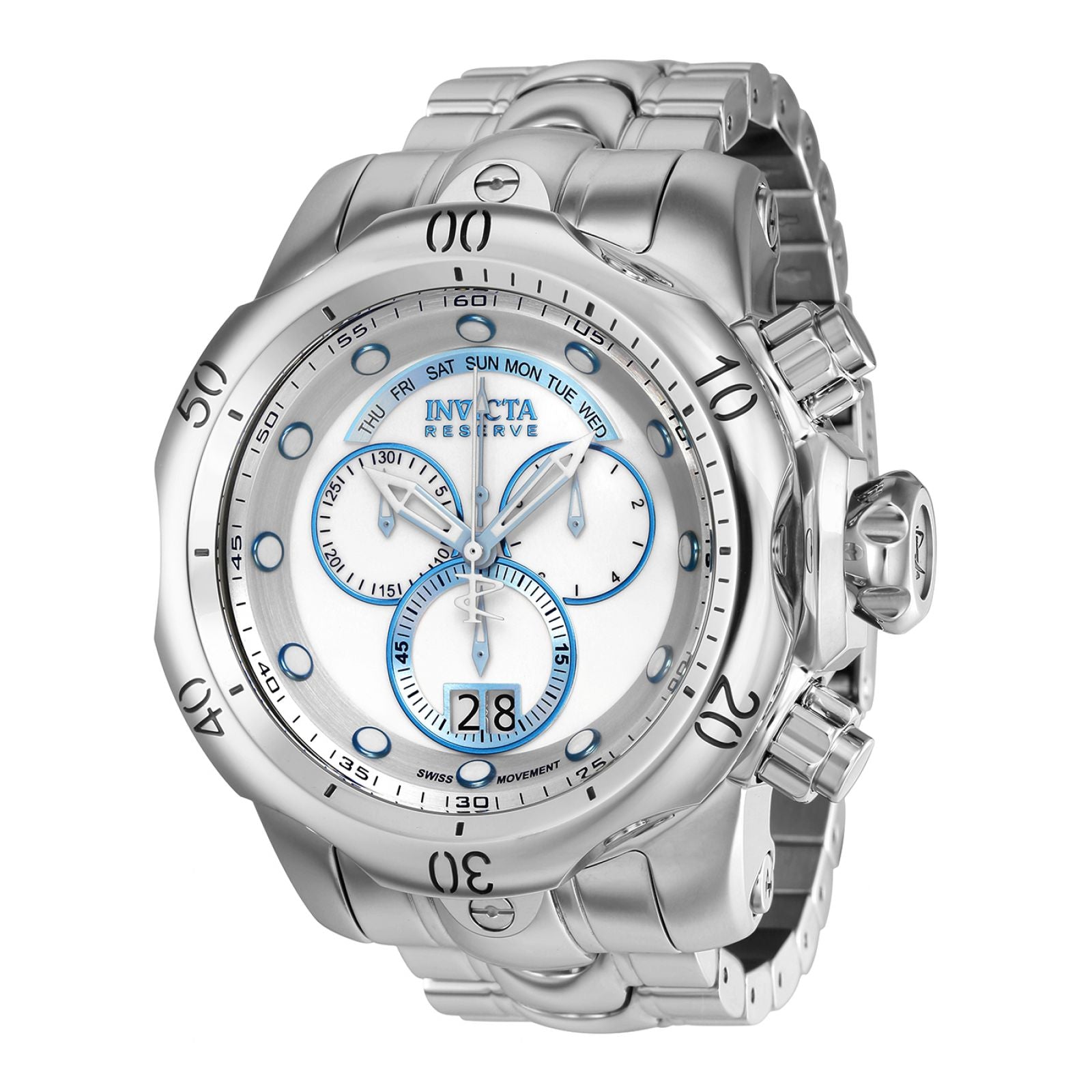 Compra RELOJ PARA HOMBRE INVICTA RESERVE 37028 - PLATEADO | Invicta México